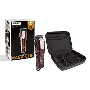 Wahl Professional 5-Star Cord/Cordless Magic Clip #8148 with Travel Case #90728