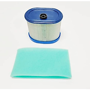 Air Filters Plus Pre-Filter Compatible With Briggs & Stratton Air Filter 695302, Pre-Cleaner 695303