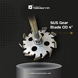 COSMOSTAR 5 Gallon Pneumatic Agitator Clamp Mount Tank Barrel Drum Mixer | Pneumatic Bracket Mixer, Paint Stirring Machine Bracket Air Agitator Paint Mix Tool, Paint Agitator, Paint Mixing Machine