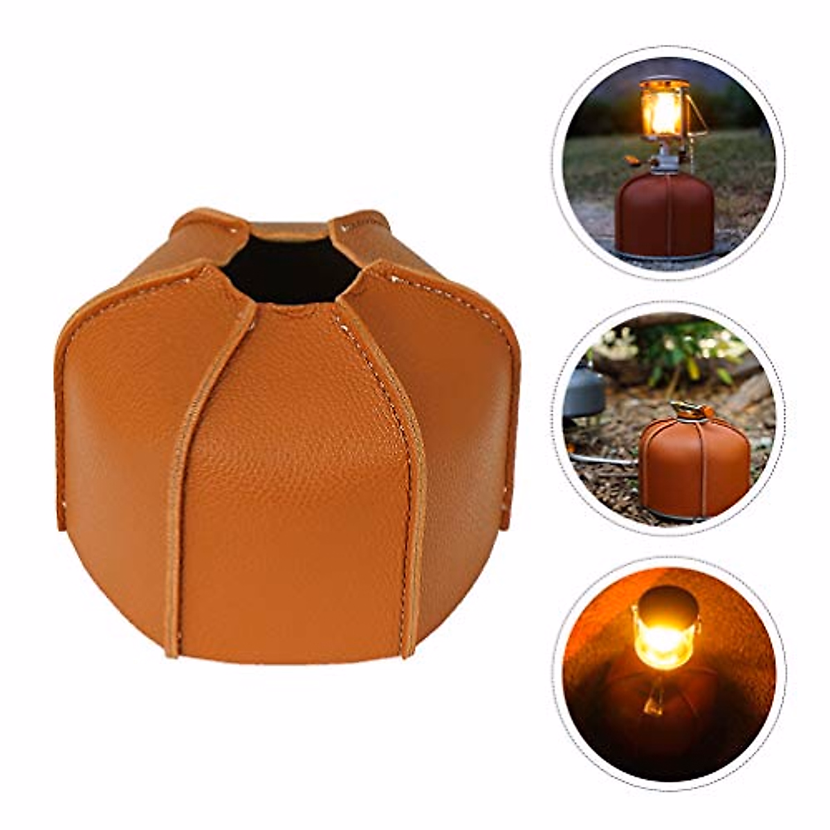 BESPORTBLE Gas Tank Cover Camping Gas Tank Protector Fuel Tank Storage Pouch Waterproof Barbecue Tank Cover for Christmas Camping Supply Coffee