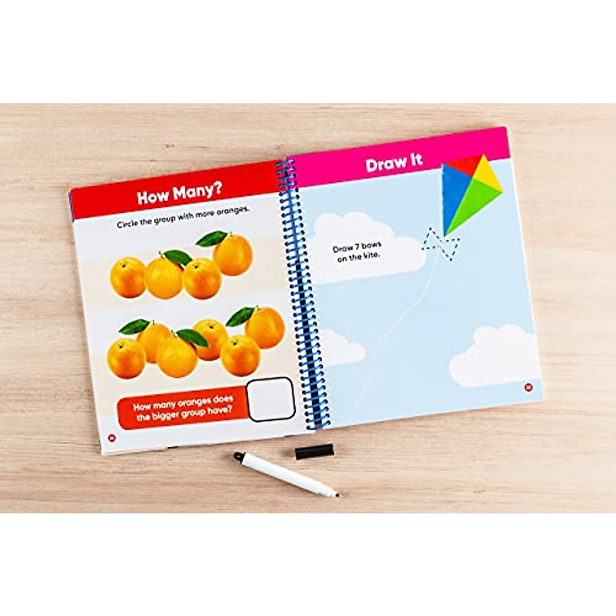 Brain Games Wipe-Off - Learn to Write: Numbers (Kids Ages 3 to 6)