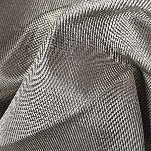 100% Pure Silver Fiber Knitting Fabric Conductive EMF/RFID/EMI/RF Anti Radiation Electro Conductive Fabric for Maternity Dress (0.5MX1.5M)