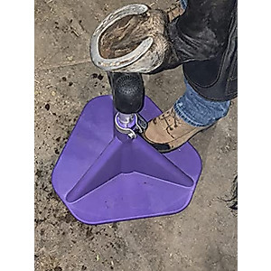 HOOF-IT Blacksmith Standard Hoof Stand Purple