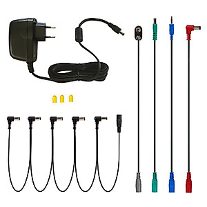 Godlyke Power-All PA-9BEU Basic Kit European Guitar Effects Pedal Power Supply Adapter (PA-9B-EU)