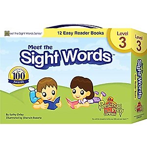 Meet the Sight Words - Level 3 - Easy Reader Books (boxed set of 12 books)
