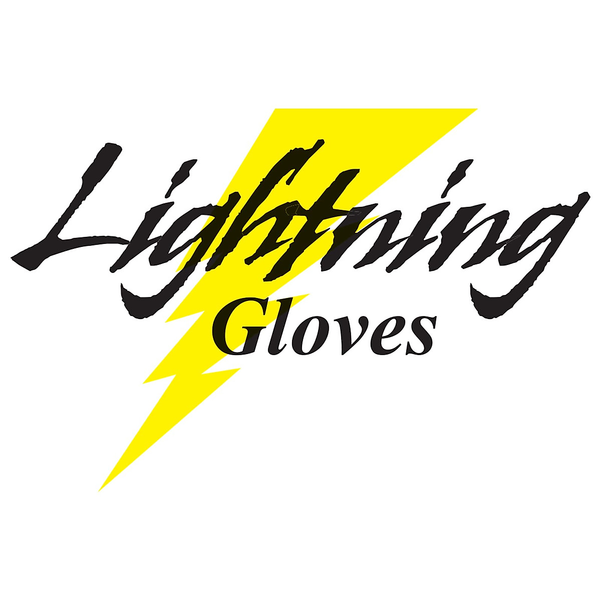 Atlantic Safety Products Black Lightning Exam Gloves, Disposable, Powder-Free Nitrile Gloves, Black, Large, 100-Ct