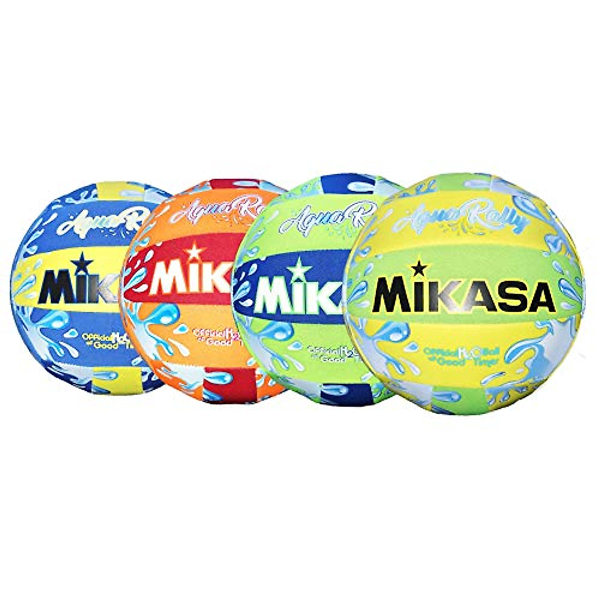 Mikasa Aqua Rally, Blue/Yellow, Recreational Water Volleyball