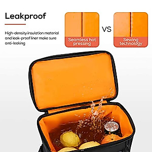 TOURIT Backpack Cooler Leakproof Insulated Cooler Backpack Large Capacity Lightweight Soft Cooler Bag for Men Women to Picnics, Camping, Hiking, Beach, Park or Day Trips