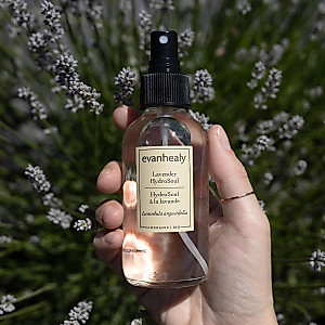 evanhealy Lavender HydroSoul | Copper Distilled Hydrosol | Calms Redness, Soothes Irritated Reactive Skin | Organic Lavender Facial Tonic | Calming Face Toner