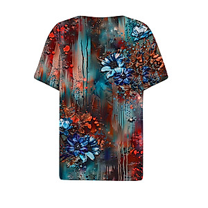 WPNMASNP womens tunic tops short sleeve today 2024 summer tops for women 2024 trendy coupons and promo codes for prime discounted items in warehouse deals tunic tops for women loose fit dressy