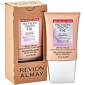 Youth Fx Fill + Blur Foundation 220Natural Beige Spf20 30Ml