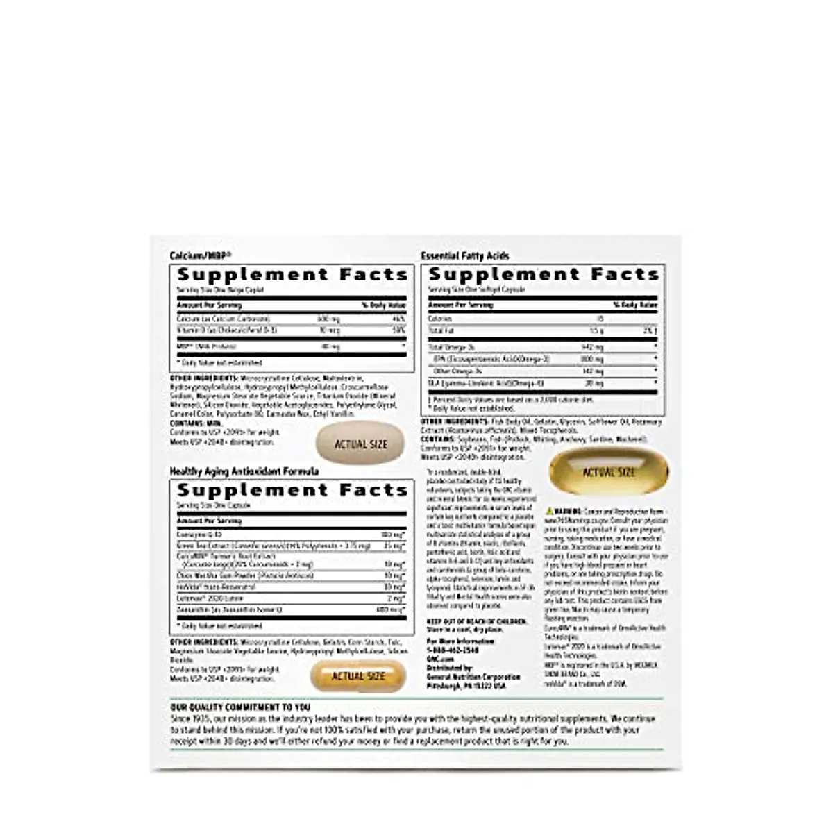 GNC Ultra Mega Women's 50 Plus Vitapak Program | Full Nutrient System Designed for Women Over 50 | Supports Bone, Eye, and Brain Health | 30 Packs