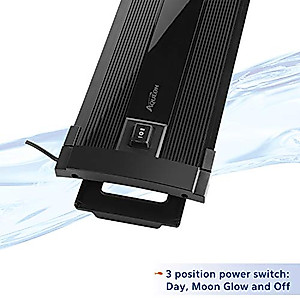 Aqueon Modular LED Aquarium Light Fixture, 20-inch