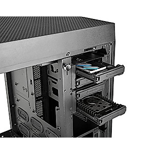 Thermaltake Tower 900 Black Edition Tempered Glass Fully Modular E-ATX Vertical Super Tower Computer Chassis CA-1H1-00F1WN-00