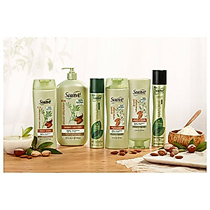 Suave Professionals Moisturizing Shampoo, Almond + Shea Butter, 12.6 oz