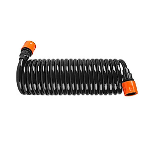 SEAFLO 20' Hosecoil Washdown System for RV, Boat, Garden Water Pump