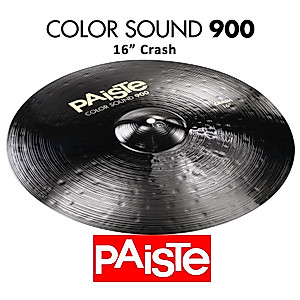 Paiste 16 Inches Color Sound 900 Black Crash Cymbal