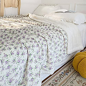 DLOETT Milk Fleece Blanket Autumn Winter Thickening Warm Lamb Fleece Office Lunch Blanket