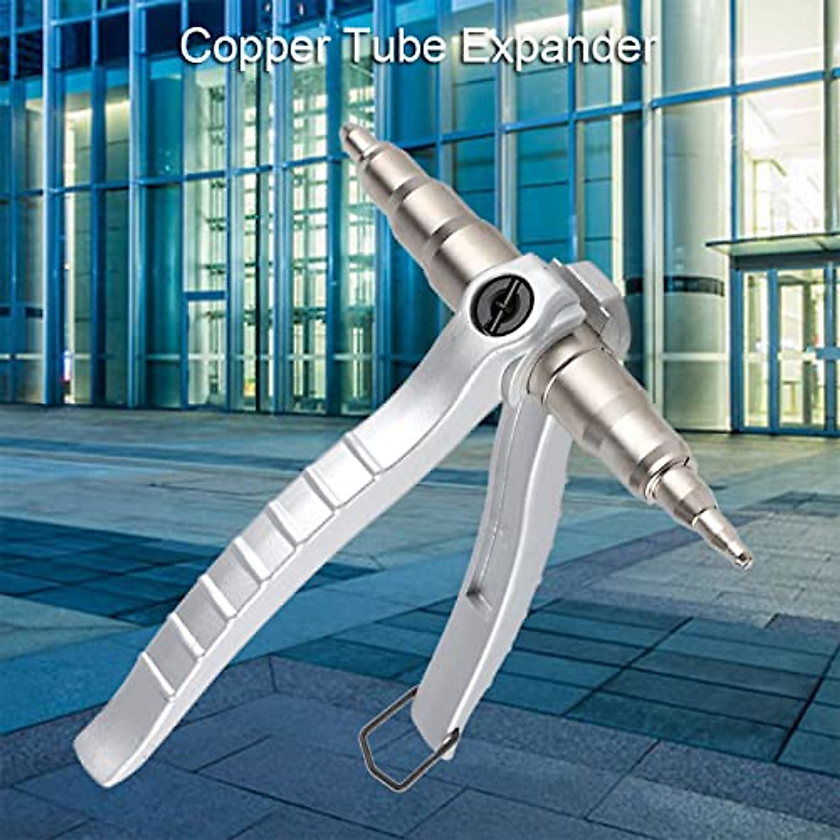TOPINCN Tube Expander, Stainless Steel Manual Copper Tube Expander Universal Hand Refrigeration Tools Air Conditioner Maintain Repair Tube Expander