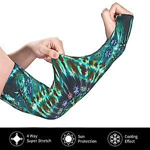 TZT Sports Arm Sleeves Gardening Sleeves for Women UV Farm Sun Protection Thorn Proof cooling Arms for Garden Farm - 1 Pair