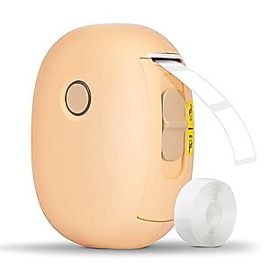 OBZ Label Maker Machine with Tape, Bluetooth Label Maker, Portable Bluetooth Label Printer for Home Office,Store Organization, Storage, Sticker Maker Mini Label Maker with Multiple Templates