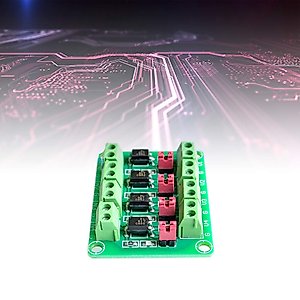 Comimark PC817 4-Channel Voltage Converter Module Optocoupler Isolation Driving Module (2 Pcs)