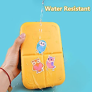 Printable Vinyl Glossy Sticker Paper for Inkjet Printer 100 Sheets White Waterproof Self-Adhesive Sheets 8.5x11 Inches