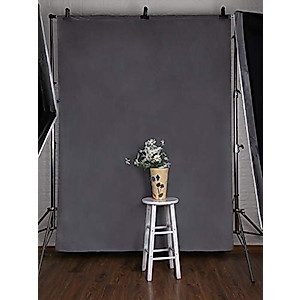 Kate 6ft×9ft Solid Gray Backdrop Portrait Background for Photography Studio