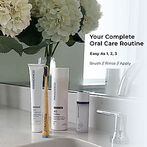 PerioSciences Biodegradable Bamboo Toothbrush, Soft Charcoal Bristles