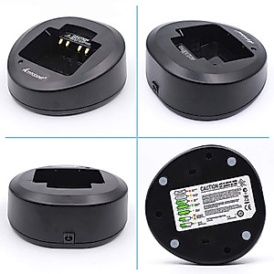 Aimtobest CD-58 Charger Compatible for Yaesu Vertex Radio VX-231 VX-261 VX-351 VX-354 VX-451 VX-454 VX-459 EVX-261 EVX-531 EVX-534 EVX-539 FNB-V130LI FNB-V131LI FNB-V133LI FNB-V134LI