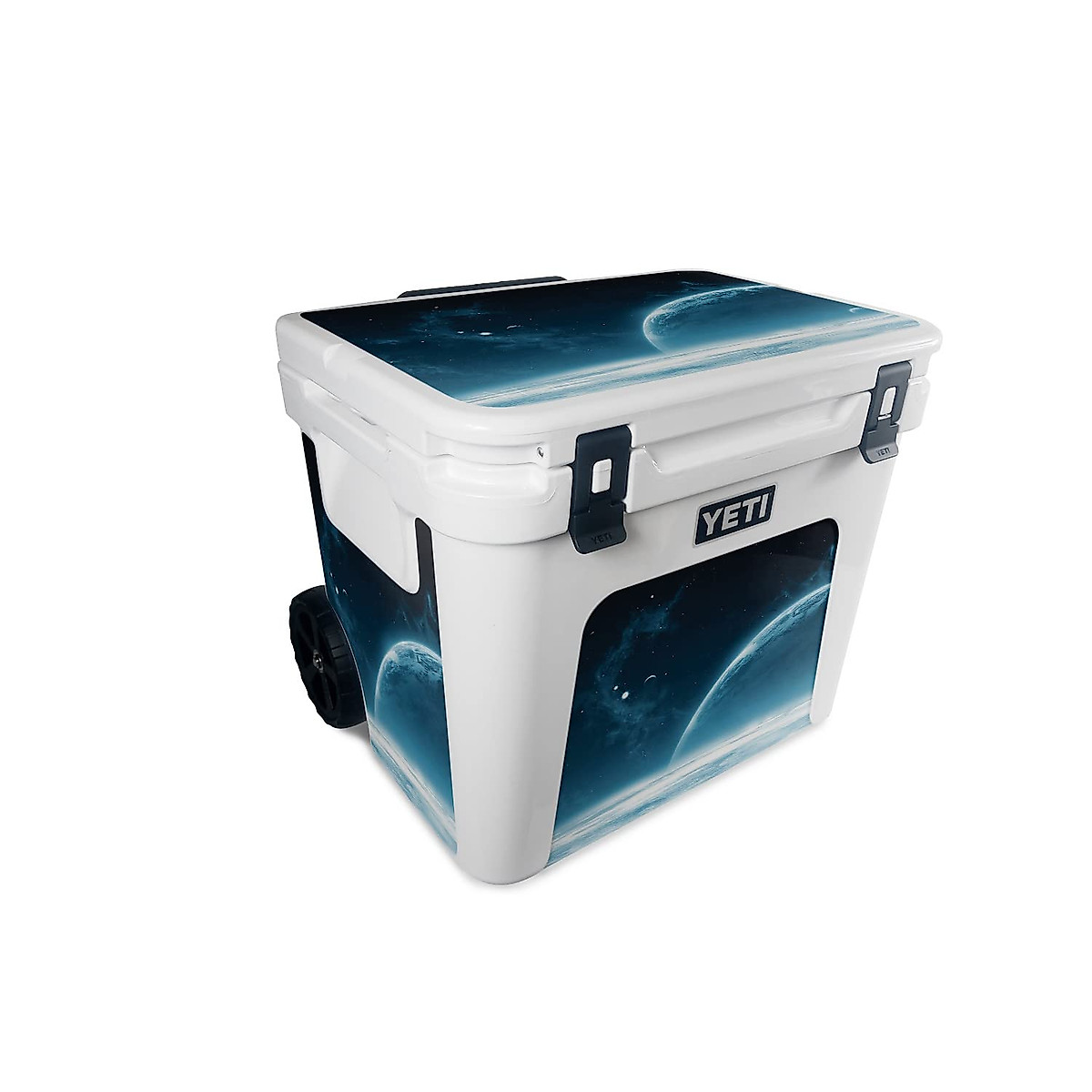 MightySkins Skin Compatible with Yeti Roadie 60 Wheeled Cooler - Outer Space | Protective, Durable, and Unique Vinyl Decal wrap Cover | Easy to Apply, Remove, and Change Styles | Made in The USA