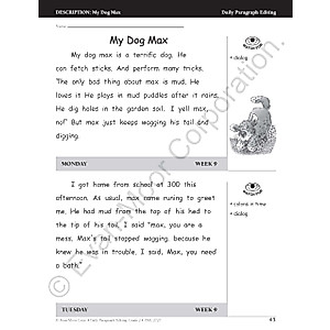 Daily Paragraph Editing, Grade 2