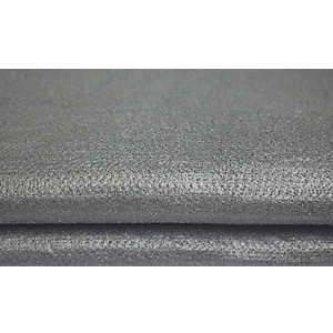 WISAUTO High Temp Felt Carbon Fiber Welding Blankets Black High Heat Flame Resistant Fabric PlumberPad for Soldering with Copper Ring 18X24inch