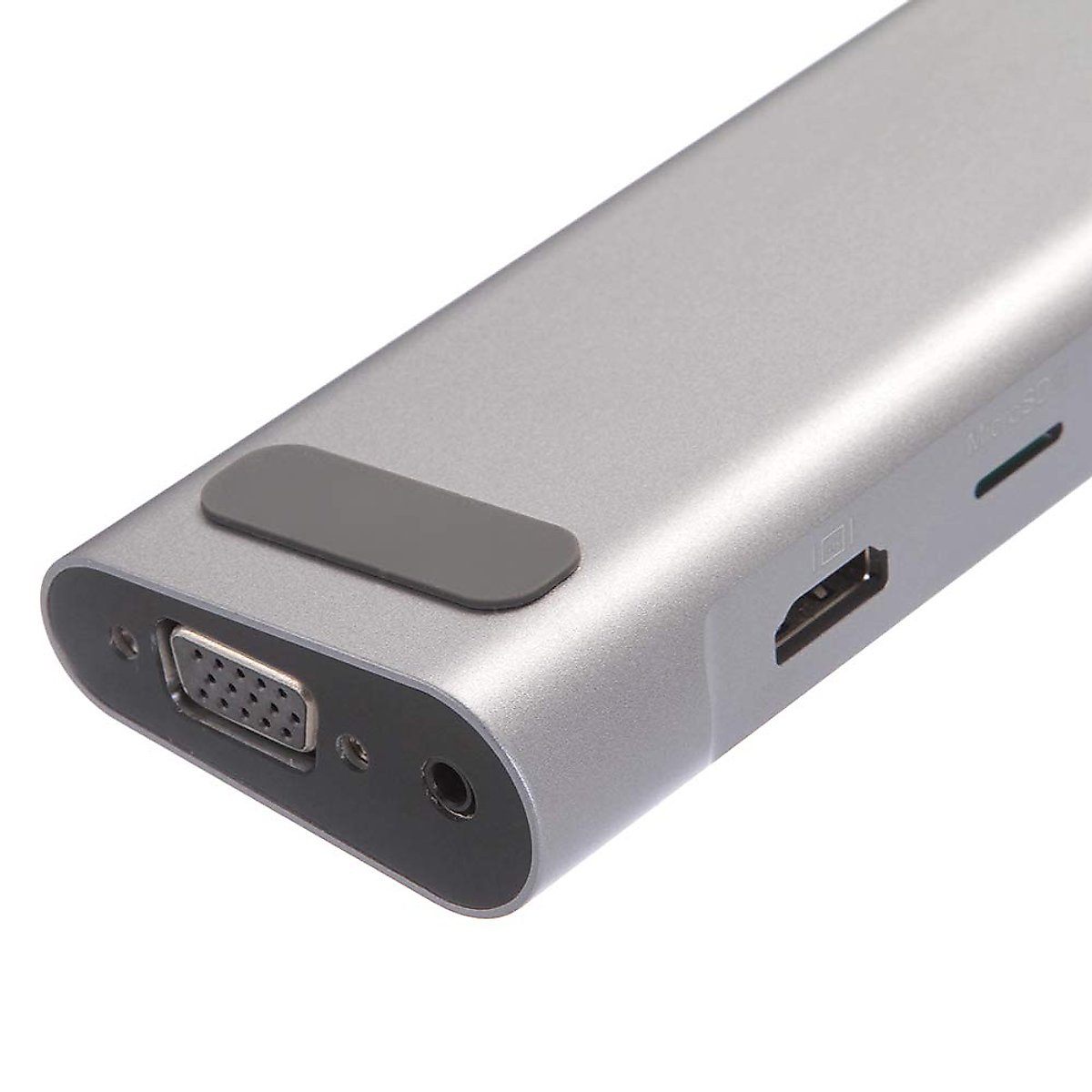Type-C Hub, USB C to USB 3.0 Hub, (11 in 1) Gigabit Ethernet / 4K HDMI / 5 USB 3.0 / VGA/SD/Micro SD Card Reader/PD Charging Port for MacBook Pro/Air, Chromebook, Other Type C Laptop