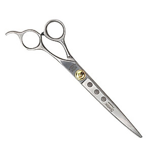 Geib Stainless Steel Cheetah Starlite Pet Curved Shears, 8-1/2-Inch