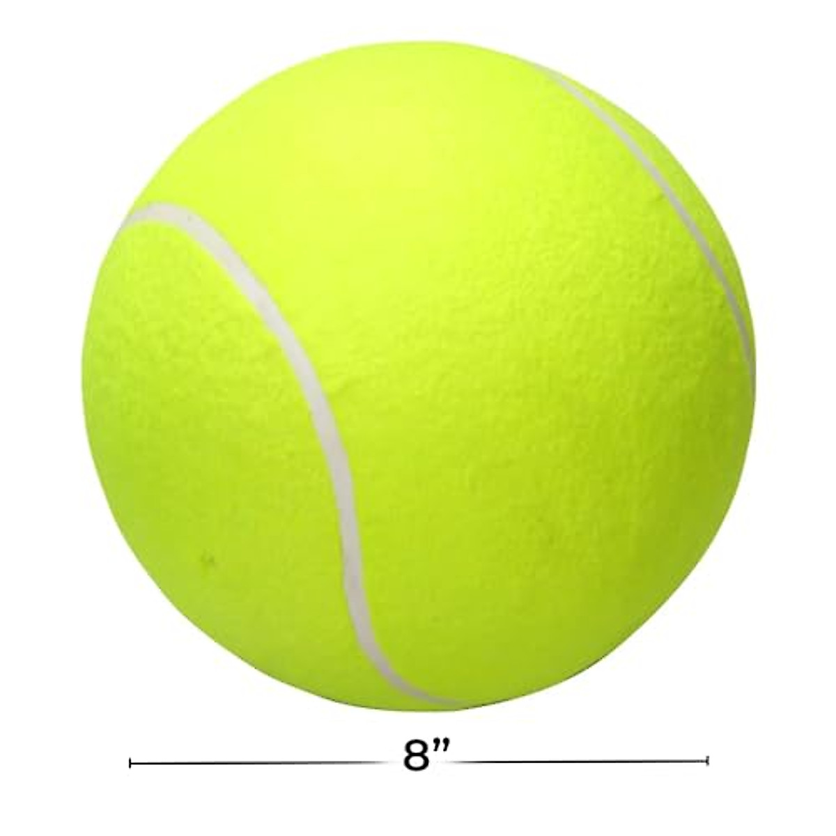 Rhode Island Novelty 8" Jumbo Tennis Ball, 1 Piece per Order
