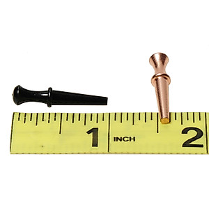 Cribbage Pegs Friends and Family Pack - Premium Metal Cribbage Pegs Set of 72 in Four Colors; 1? Tall; Fit 1/8 Holes, Red Velveteen Pouch, Bundled Items