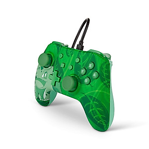 PowerA Wired Controller for Nintendo Switch - Pokémon: Bulbasaur Overgrow, Gamepad, Game controller, Wired controller, Officially licensed