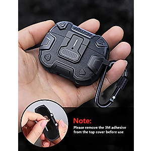 Nillkin Airpods Pro 2nd Generation Case with Secure Lock Magnets, Airpods Pro 2 Case for Men Women with Metal Keychain, Full Body Shockproof Protective Case for Airpods Pro 2 Case Cover 2022 Green