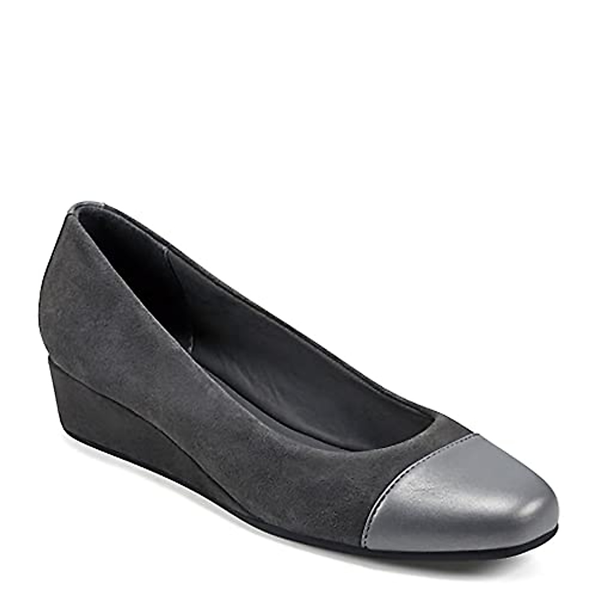 Easy Spirit Women's Gracey Pump, Grey 020, 10 Wide