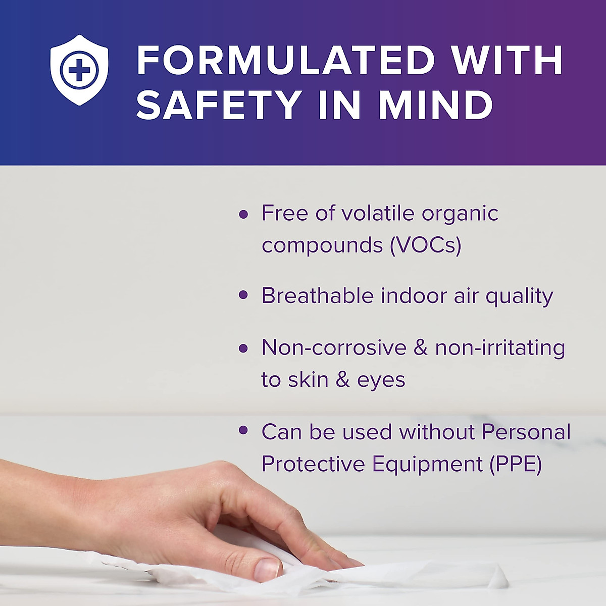 Diversey Oxivir 1 100962573 Disinfectant Wipes, Virucidal, Bactericidal, Tuberculocidal, Fungicide with Accelerated Hydrogen Peroxide, 60 Large 10"x10" Wipes, 1-Canister