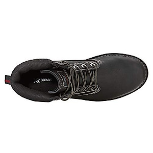 X RAY Footwear Men's Fullman Fashion Classic Combat Faux Leather Chukka Boots, Plain toe, Thermoplastic Rubber Outsole; Size 10