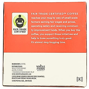 365 by Whole Foods Market, Coffee House Blend American Roast Pods 12 Count, 4.6 Ounce