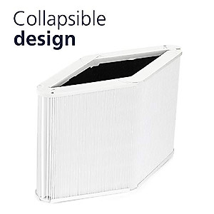 211+ Replacement Filter Compatible with Blueair Blue Pure 211+ Air Cleaner Purifier, Foldable Particle and Activated Carbon Replacement Filter