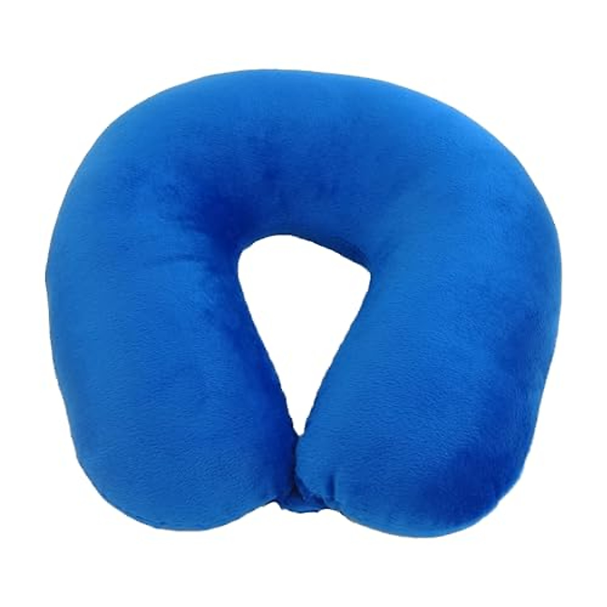 Wolf Essentials Adult Cozy Soft Microfiber Neck Pillow, Compact, Perfect for Plane or Car Travel, Royal