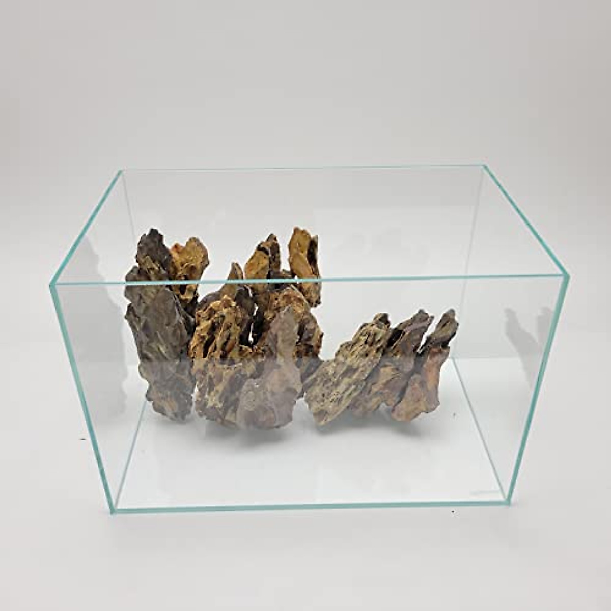 Lifegard Aquatics 15 Gallon Rimless Clear Glass Aquarium 5mm (23.22"x11.02"x13.38")