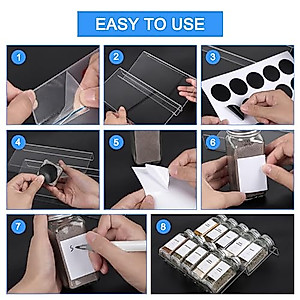 Vertexly Acrylic Seasonings Spice Rack,Acrylic Spice Drawer Organizer,4 Tier,for Drawer/Countertop,Organize and Display Your Spices,and Seasonings(Jars not included)