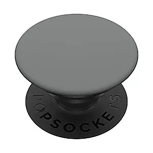 Neutral Gray - Solid Color - PopSockets PopGrip: Swappable Grip for Phones & Tablets
