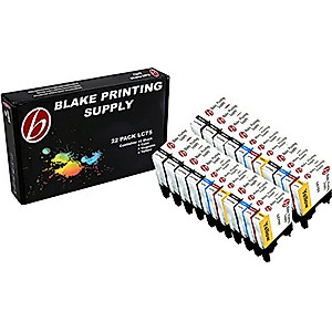 22 Pack Blake Printing Supply LC75 High Yield Ink Cartridges for Brother MFC-J280W MFC-J430W MFC-J435W MFC-J5910DW MFC-J625W MFC-J6510DW MFC-J6710DW MFC-J6910DW MFC-J825DW MFC-J835DW