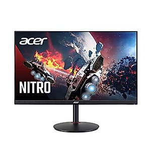 Acer Nitro XV272 Sbmiiprx 27" Full HD (1920 x 1080) IPS Gaming Monitor | AMD FreeSync Technology | Up to 165Hz | Up to 0.5ms | DisplayHDR400 | 99% sRGB | 2 x HDMI 2.0 Ports & 1 x Display Port
